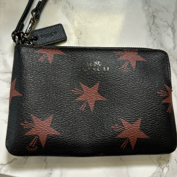 Coach | Bags | Coach Star Canyon Zip Wristlet With Corner Zip Nwot ...